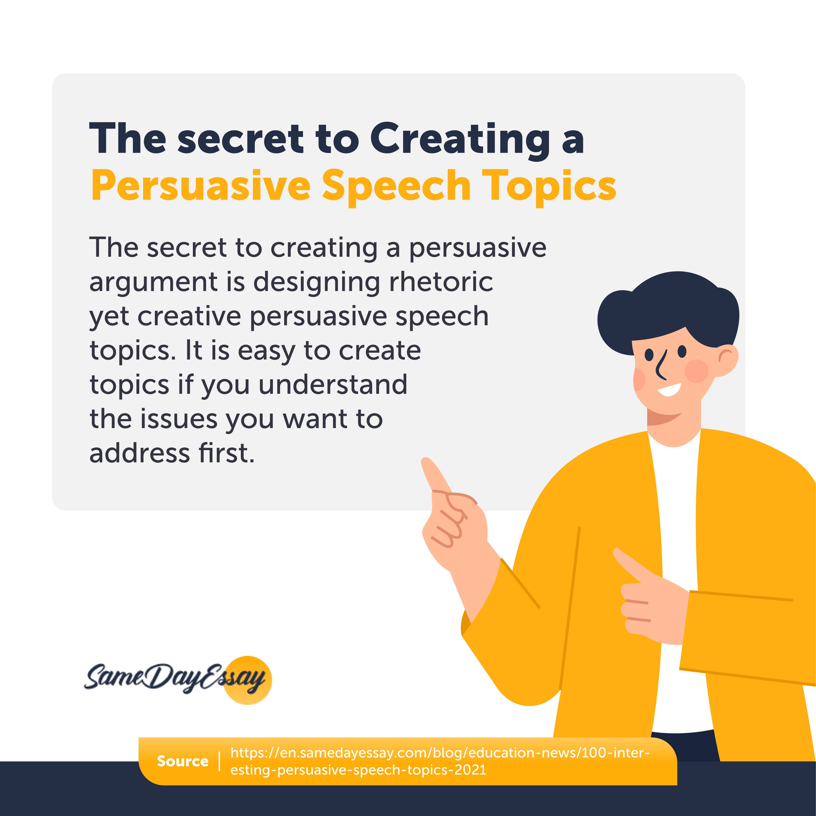 100 Interesting Persuasive Speech Topics 2023 Keys To Successful Writing Essay Thesis Term 